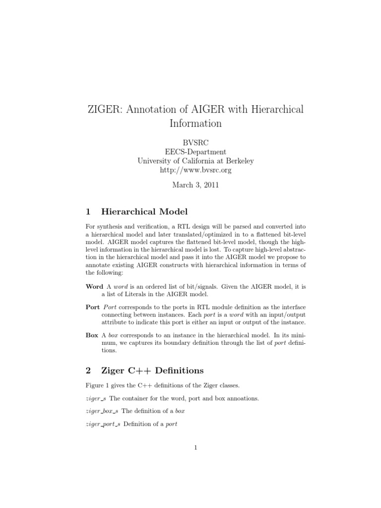 Ziger Format | PDF | C++ | Computer Engineering