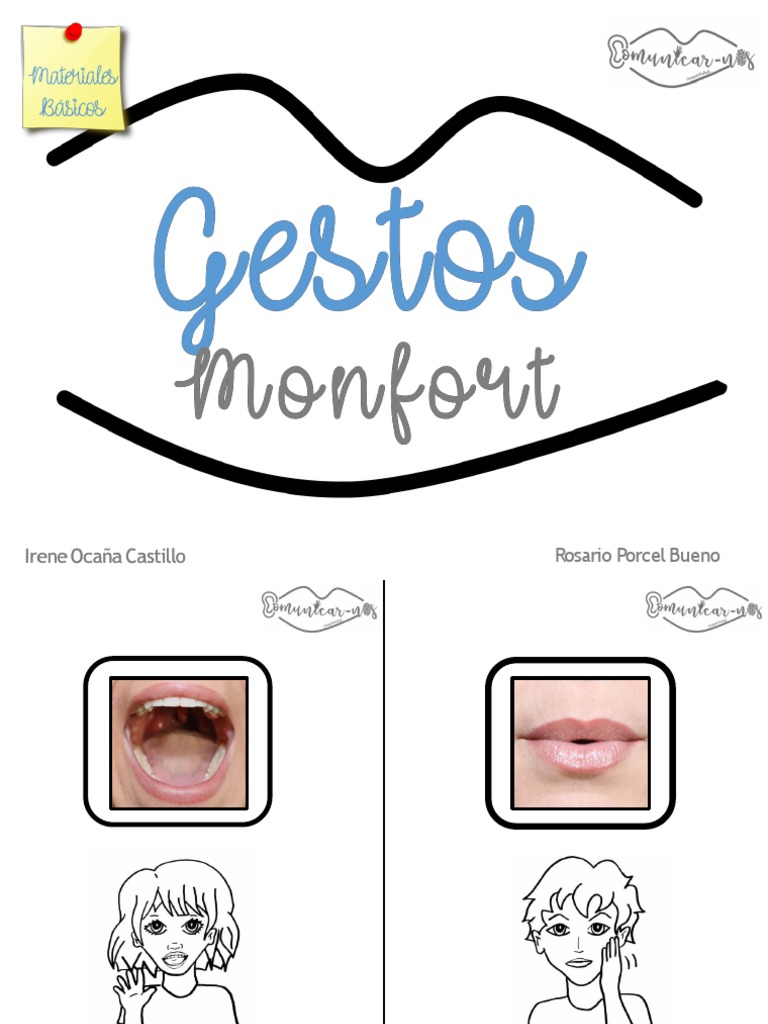 Gestos Monfort y Articulemas | PDF