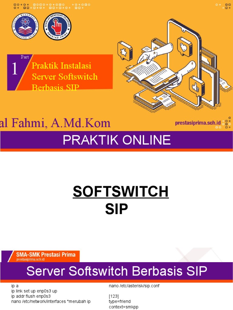 Praktek Instalasi Server Softswitch Berbasis SIP-1 | PDF | Session Initiation Protocol ...
