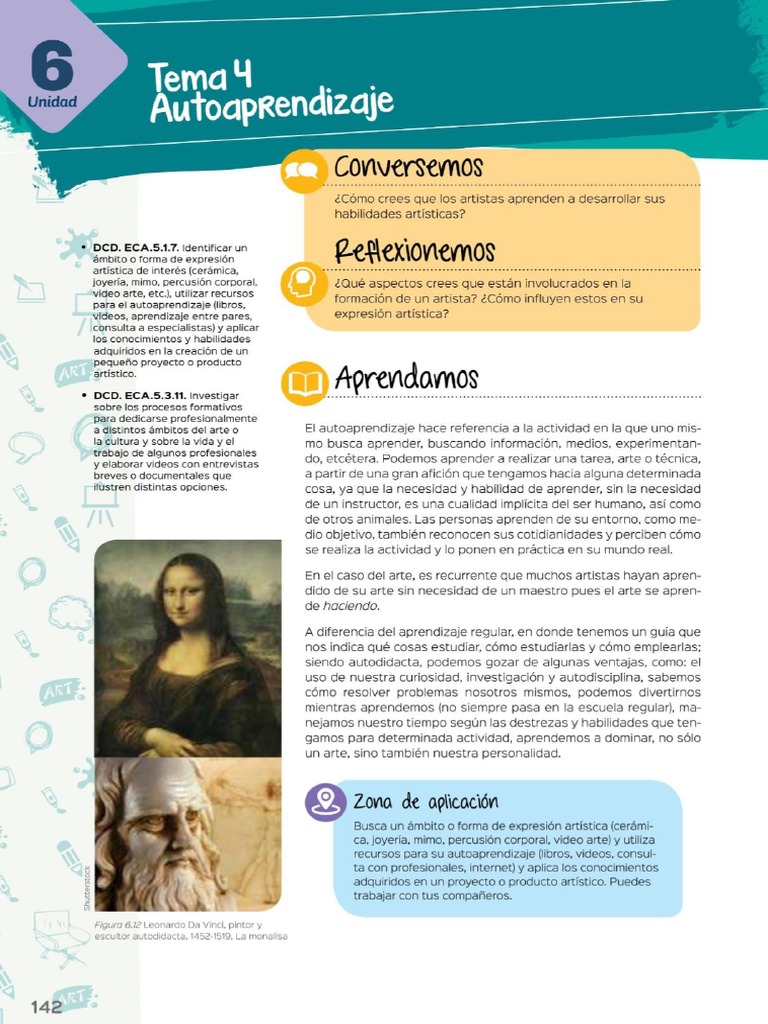 Educacion Cultural y Artistica 1 BGU 142 145 | PDF | Aprendizaje ... Educacion Cultural y Artistica 1 BGU 142 145 | PDF | Aprendizaje ...