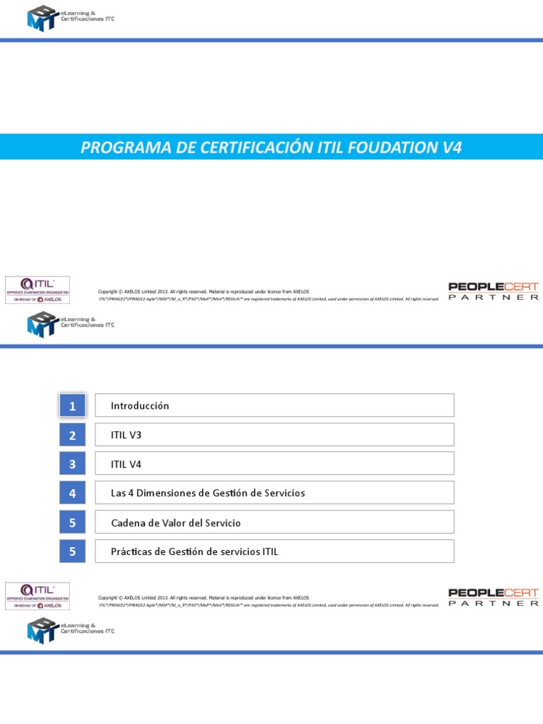 ITIL V4 Foundation | PDF | Itil | Business