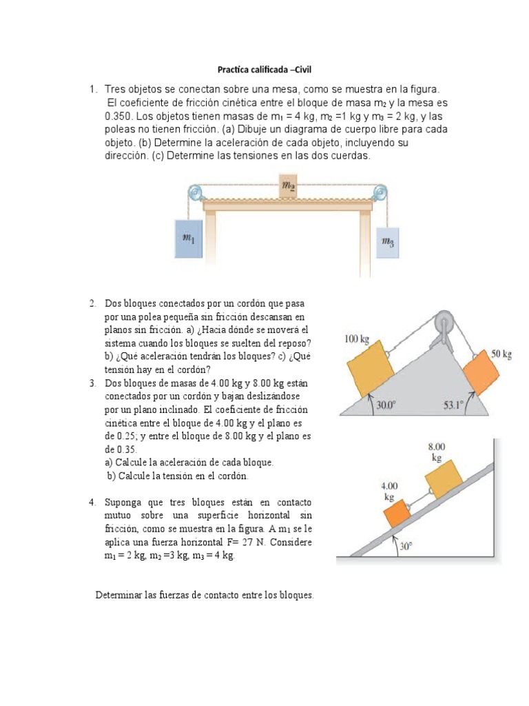 Practica Calificada - Civil-U2 | PDF