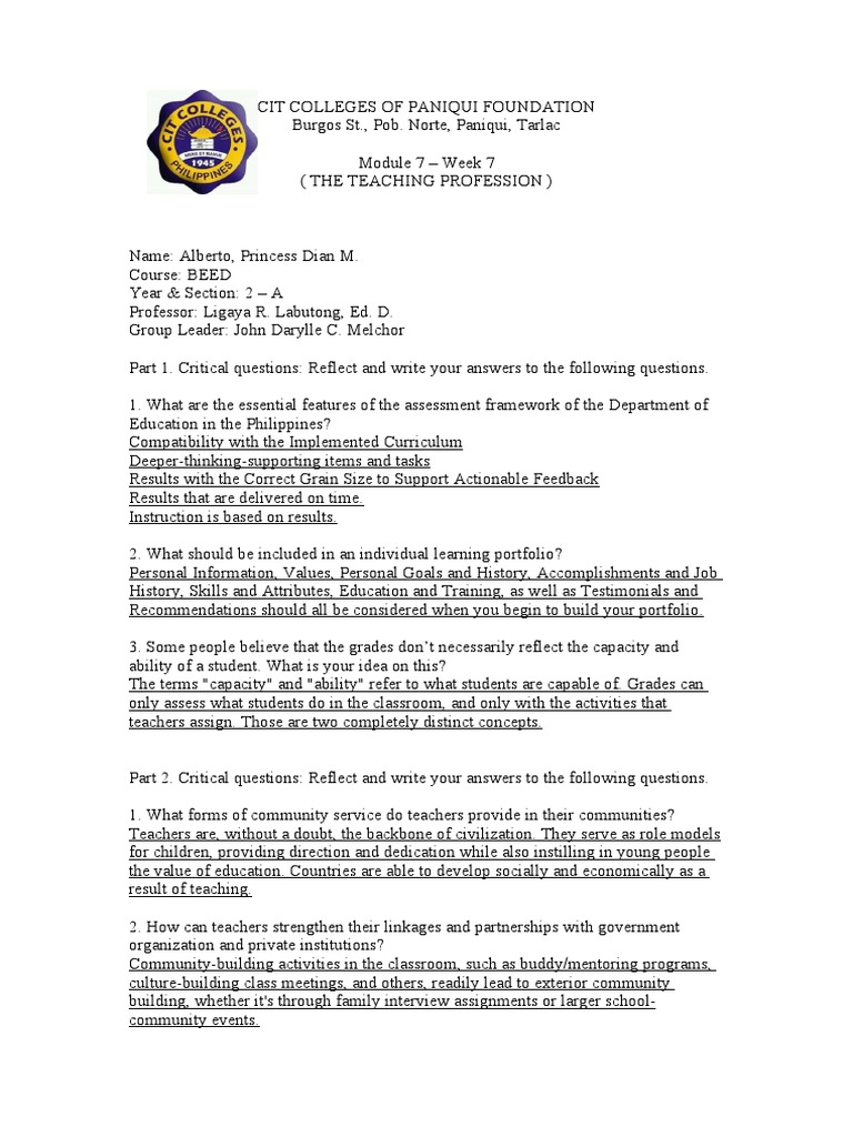 Module 7 Week 7 | PDF