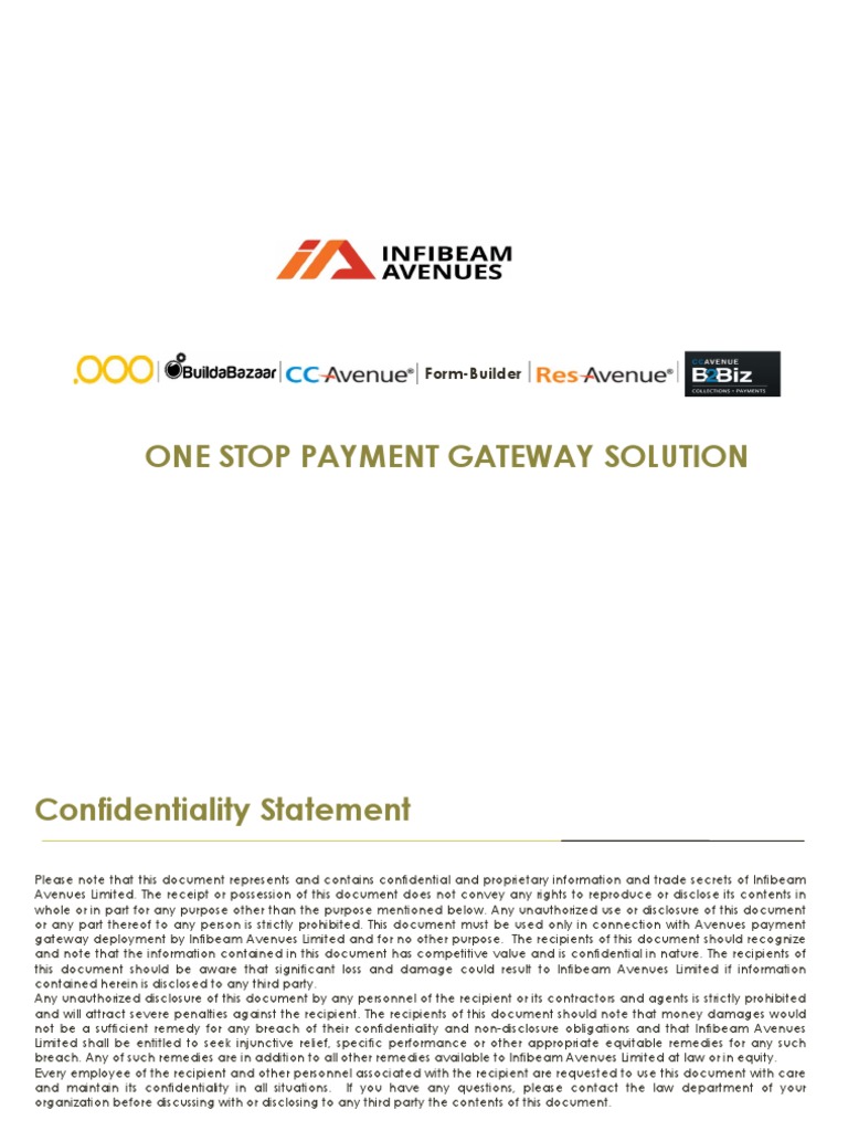 One Stop Payment Gateway Solution: Form-Builder | PDF | Debit Card ...