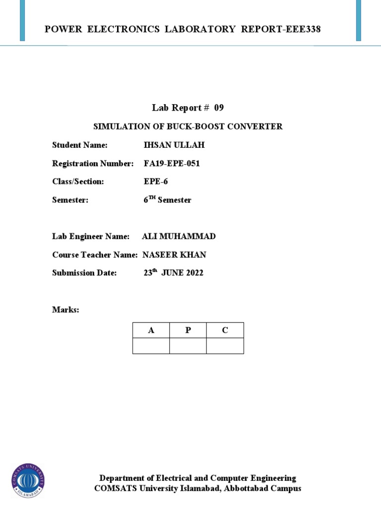 Power Electronic Lab 9 | PDF | Power Electronics | Electricity
