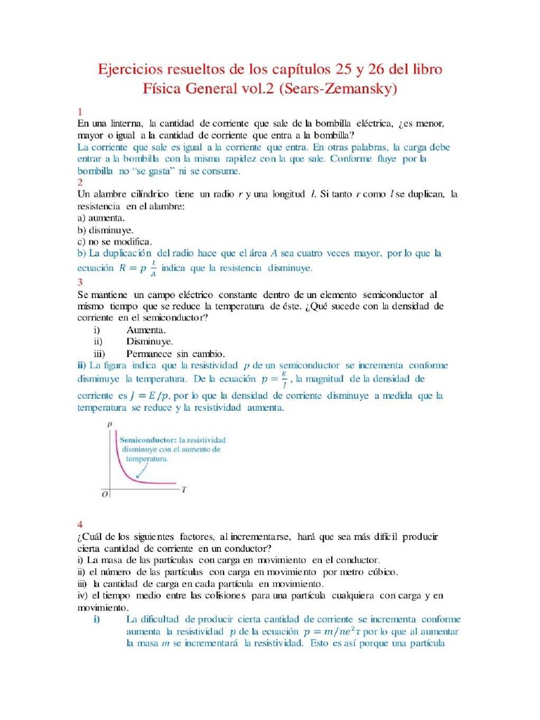 PDF Ejercicios Cap 25 y 26 - Compress | PDF