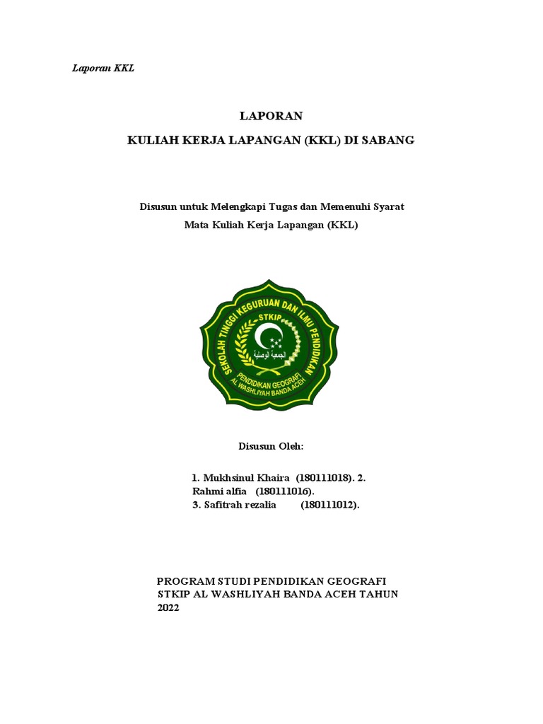 LAPORAN KKL 2 Rahmi | PDF