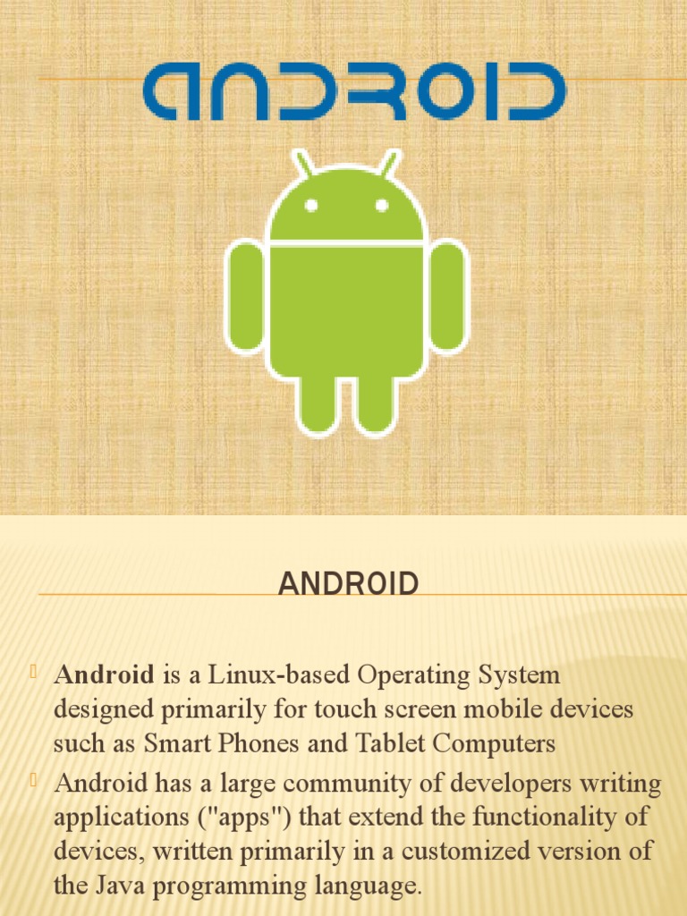 Android | PDF | Android (Operating System) | Software