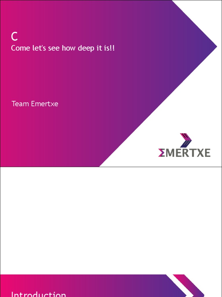 Embedded C Part 1 | PDF | Pointer (Computer Programming) | Control Flow