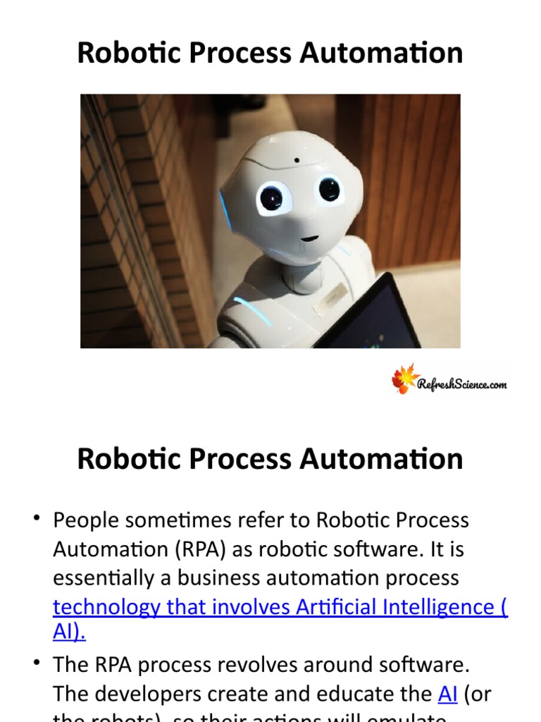 Robotic Process Automation | PDF | Automation | Systems Engineering