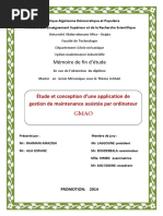 Guide d'utilisation d'OptiMaint GMAO | PDF | Informatique | Logiciel