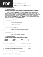 Pathways RW 3 Answer Key - Pathways 3 Reading, Writing, and Critical ...