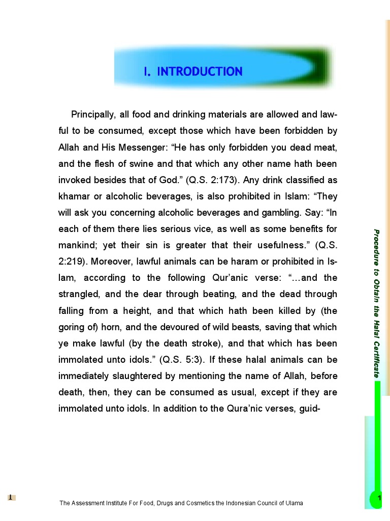 Halal Sop | PDF | Audit | Qur'an