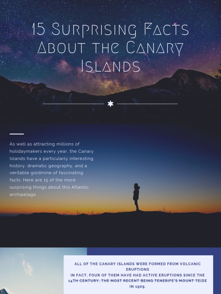 15 Surprising Facts About The Canary Islands | PDF | Canary Islands