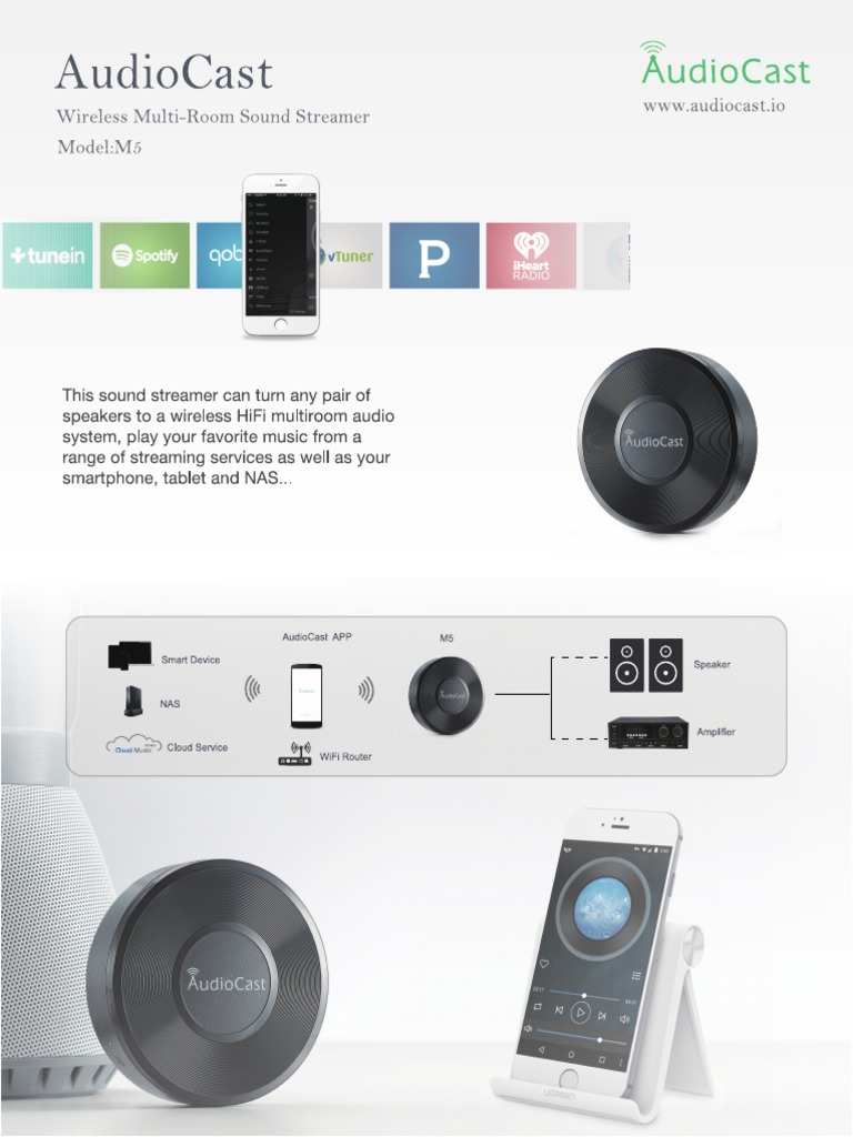 Brochure - English Audiocast-M5 V1.020170704 | PDF