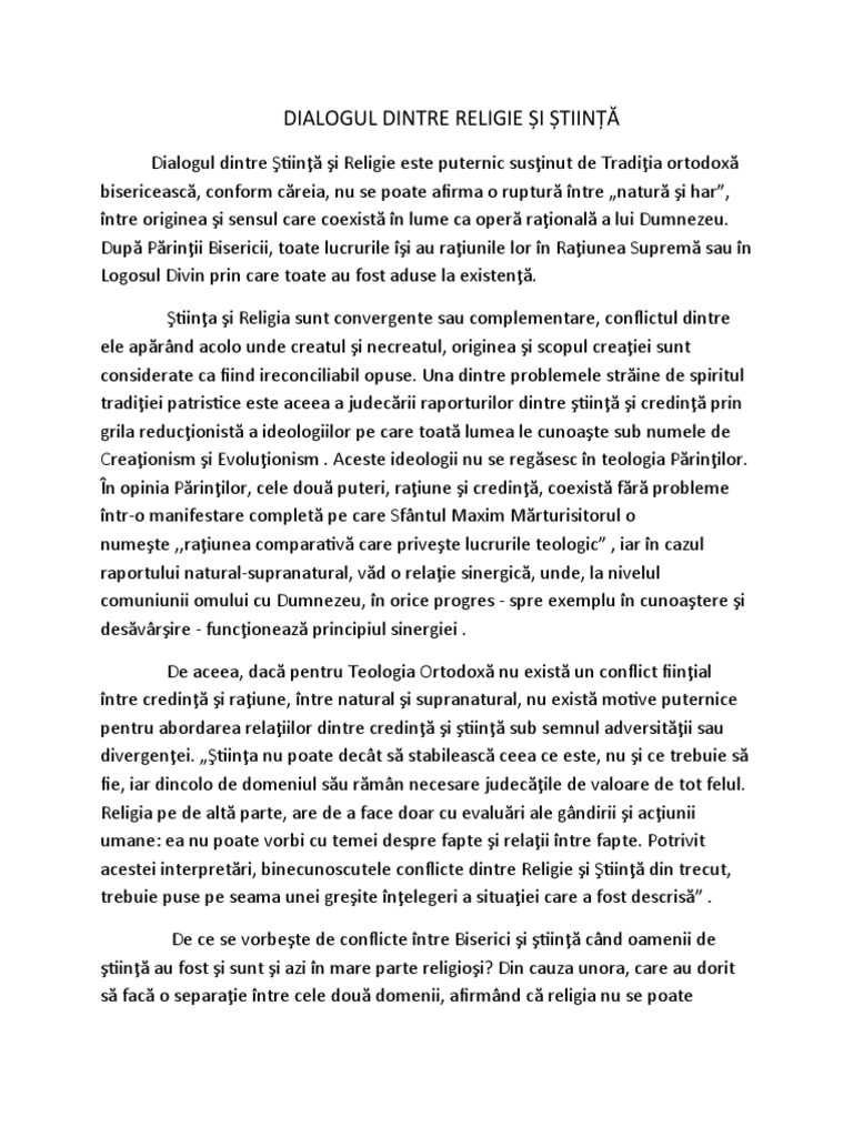 Referat Religie | PDF