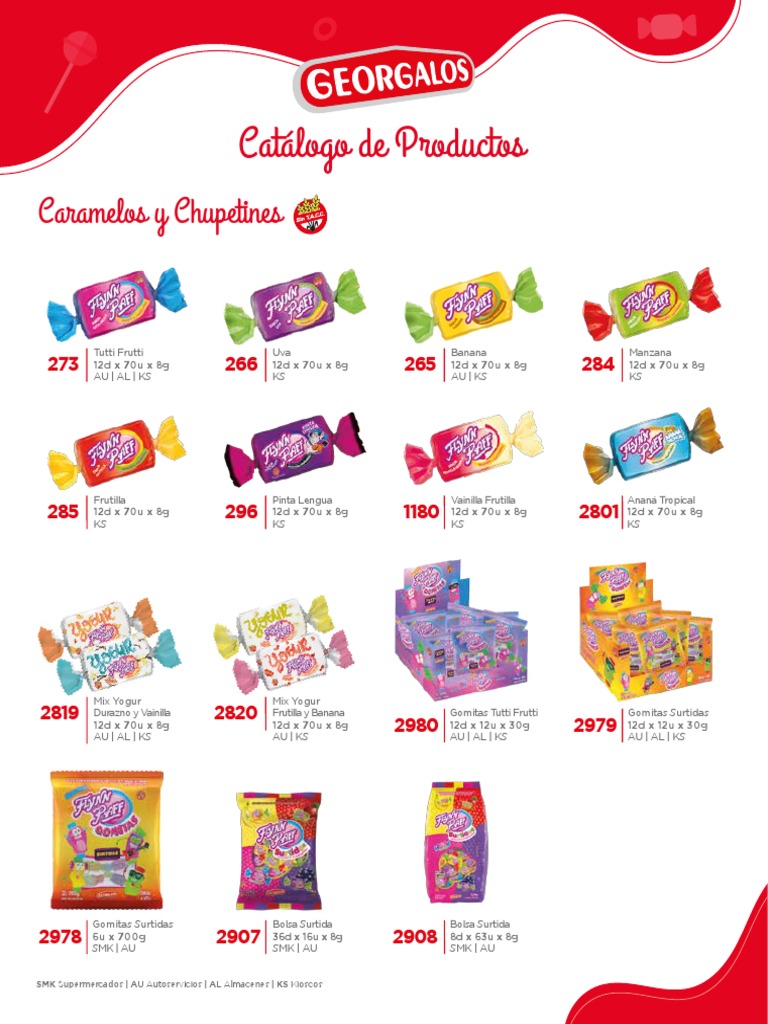 Nuevo Catálogo Georgalos | PDF | Cocinando | Comida de conveniencia