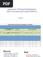 Hirac Table | PDF | Risk | Risk Management