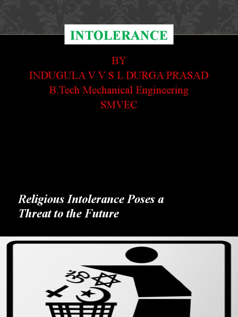 Overcoming Religious Intolerance Through Education: Exploring the ...