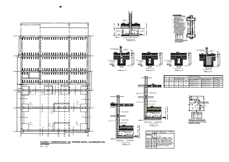 Plano Estructural 02 | PDF | Ingeniería estructural | Ingeniero civil