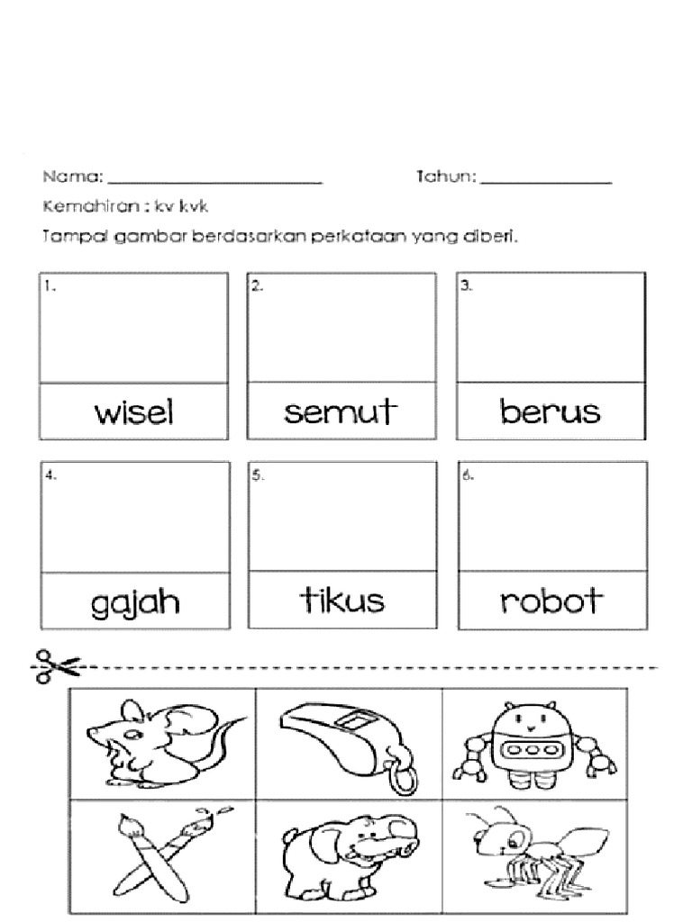 Gunting Dan Tampal | PDF