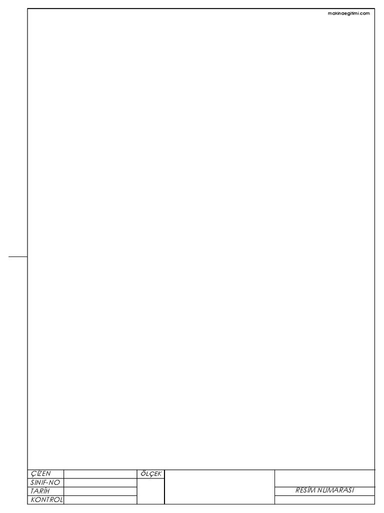 A4 Cizim Antet | PDF