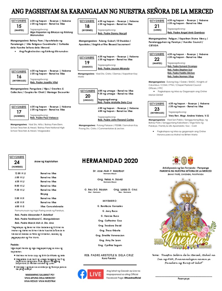 Fiesta Program | PDF