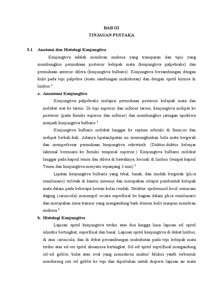 Bab 3 Tinpus Subkonjungtiva Bleeding | PDF