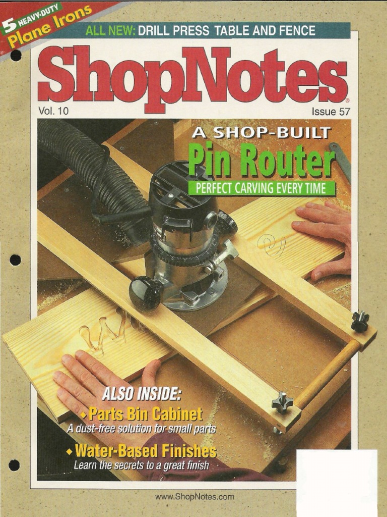 A Shop-Built Pin Router | PDF