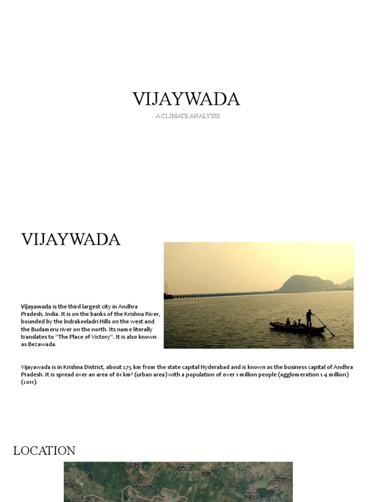 Vijaywada: - A Climate Analysis | PDF | Precipitation | Climate
