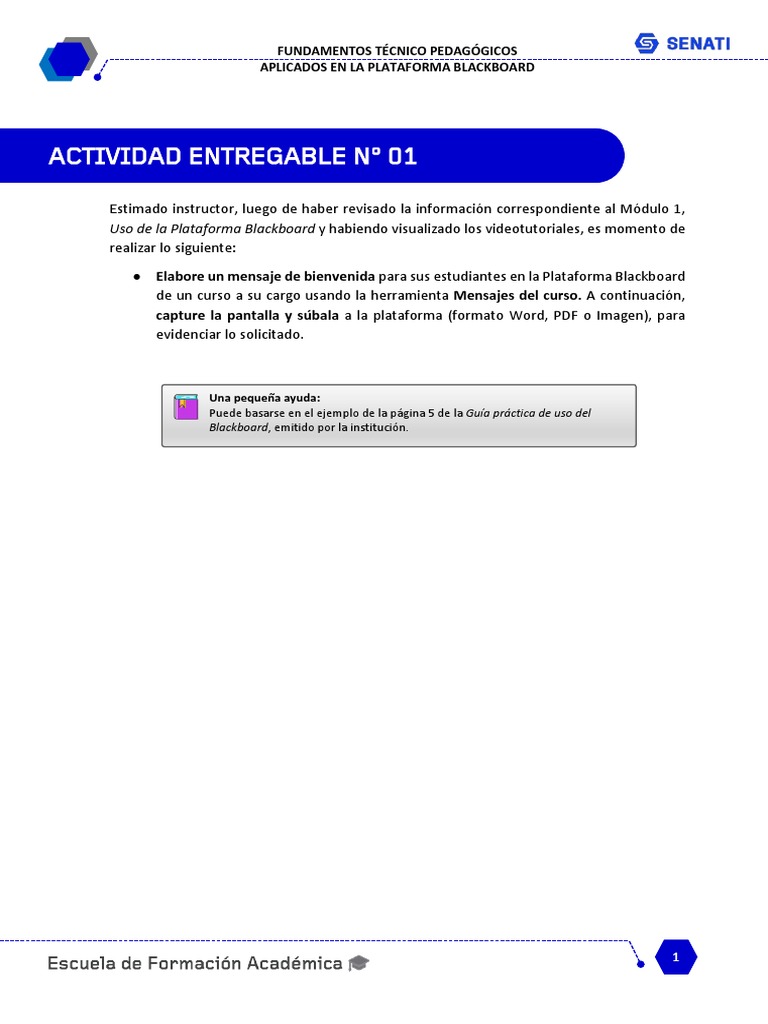 Actividad Entregable #01 | PDF