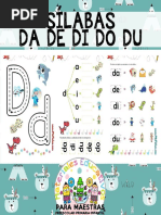 Cuadernillo La Letra D | PDF