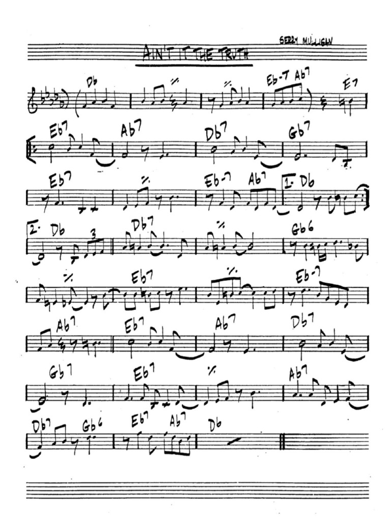 Lead Sheet | PDF