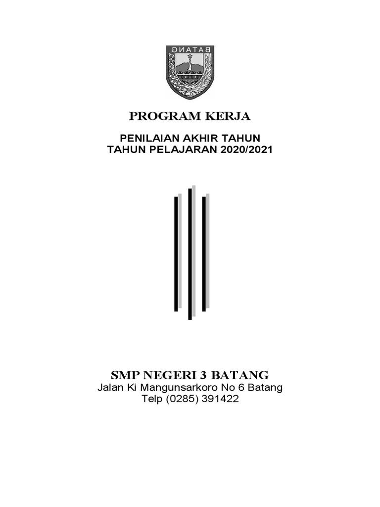 Program Kerja Pat 2022 | PDF