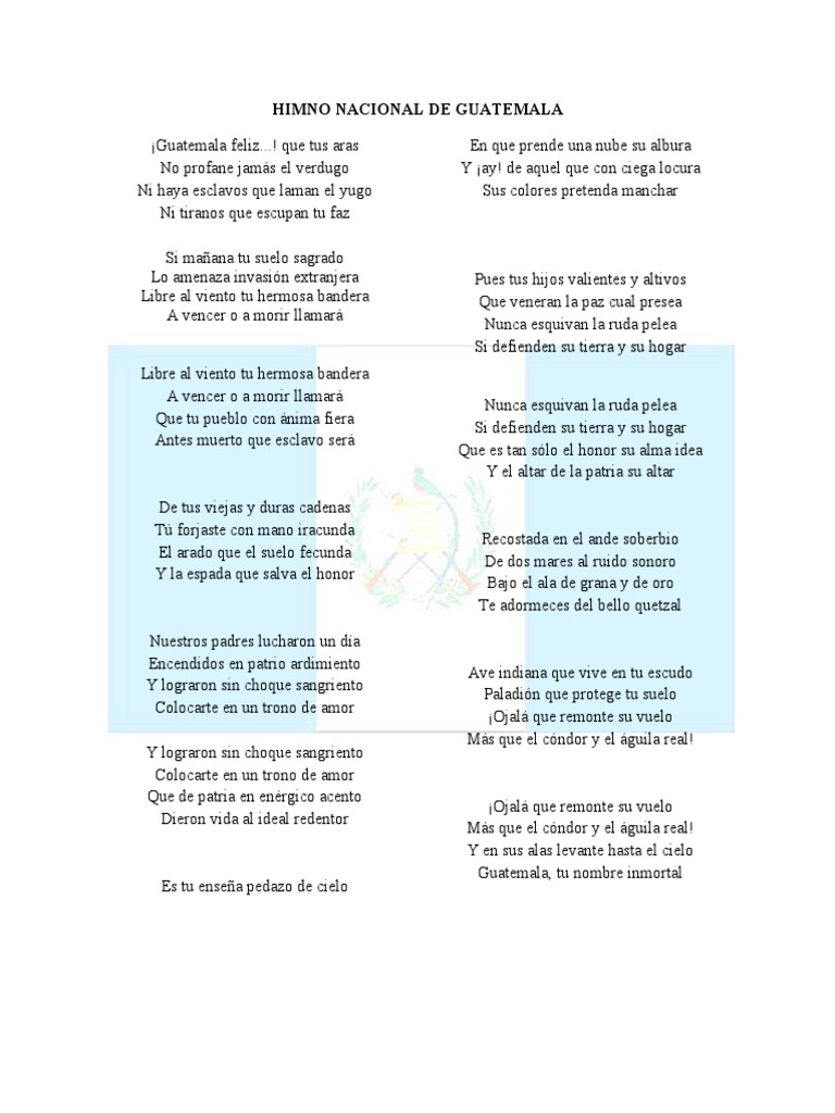 GRANADERA Letra de Cancion | PDF | Guatemala