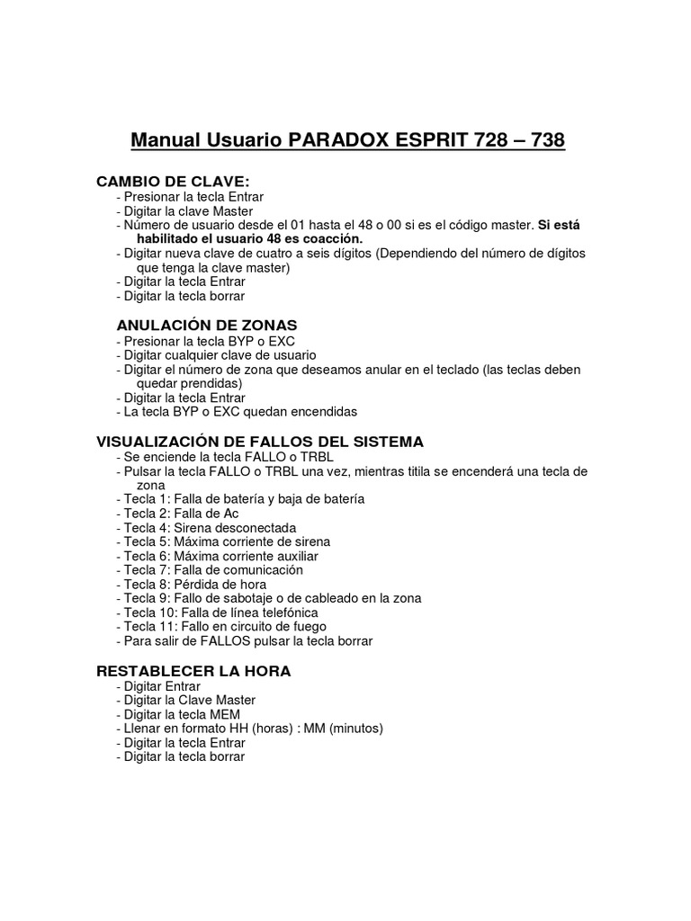 Paradox Esprit 7x8 | PDF | Informática