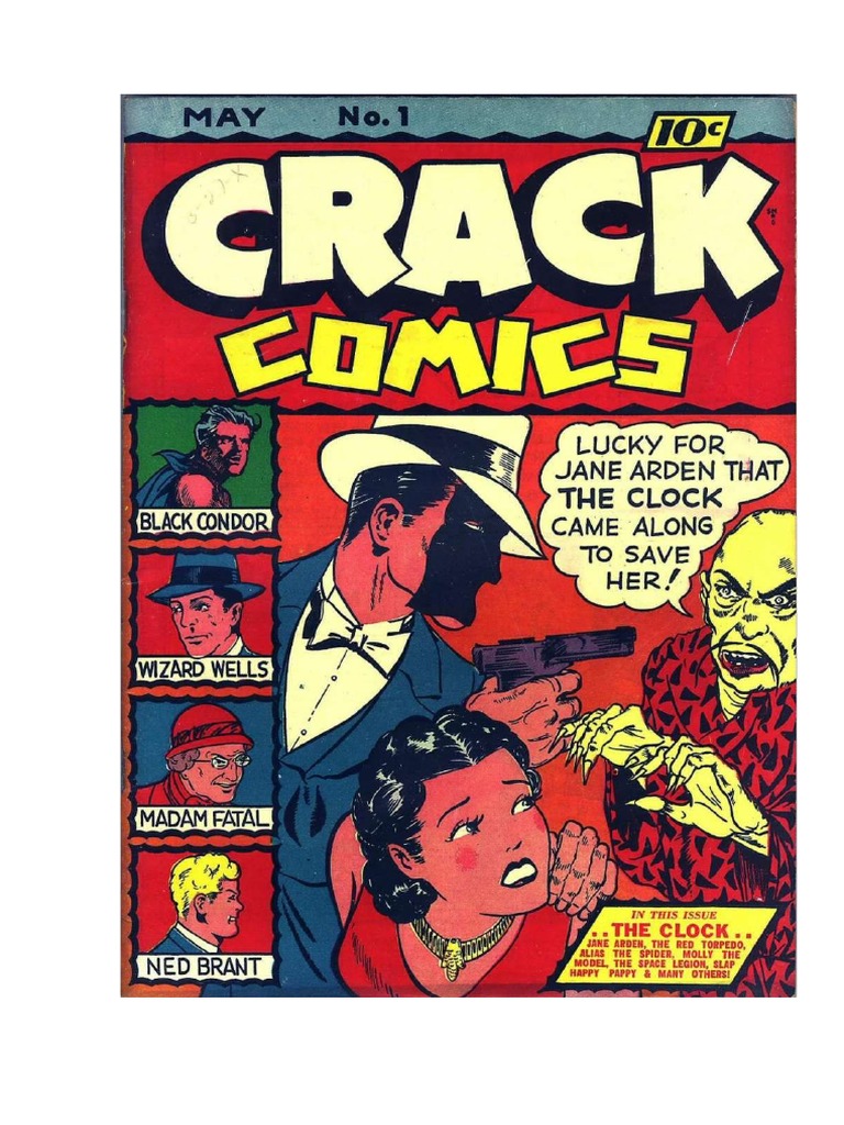 Crack Comics #1, Parte 1 (The Clock) | PDF
