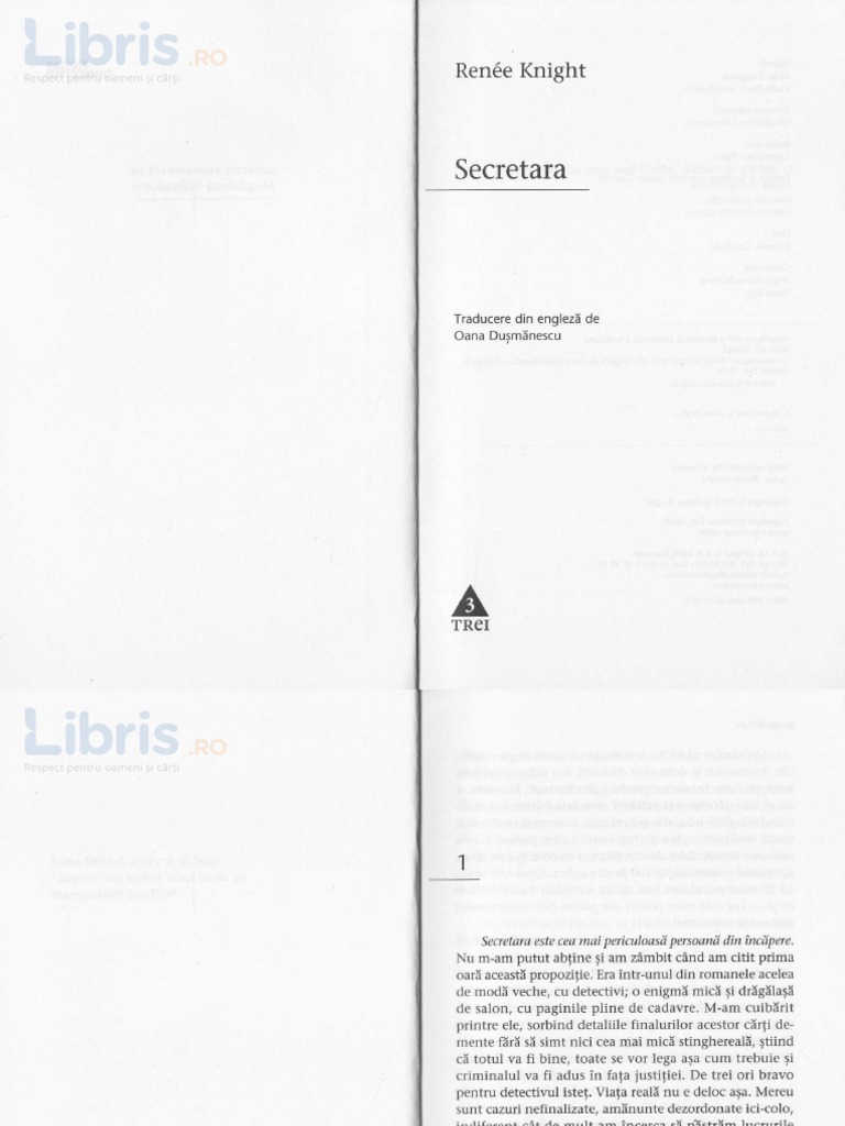 Secretara - Renee Knight | PDF