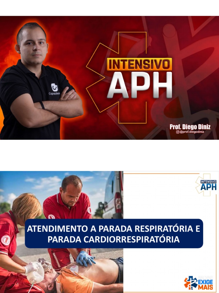 Aula 3 - Intensivo Aph | PDF | Reanimação cardiopulmonar ...