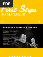 First Step To Manager - En-1-1 | PDF | Gemstone | Multi Level Marketing