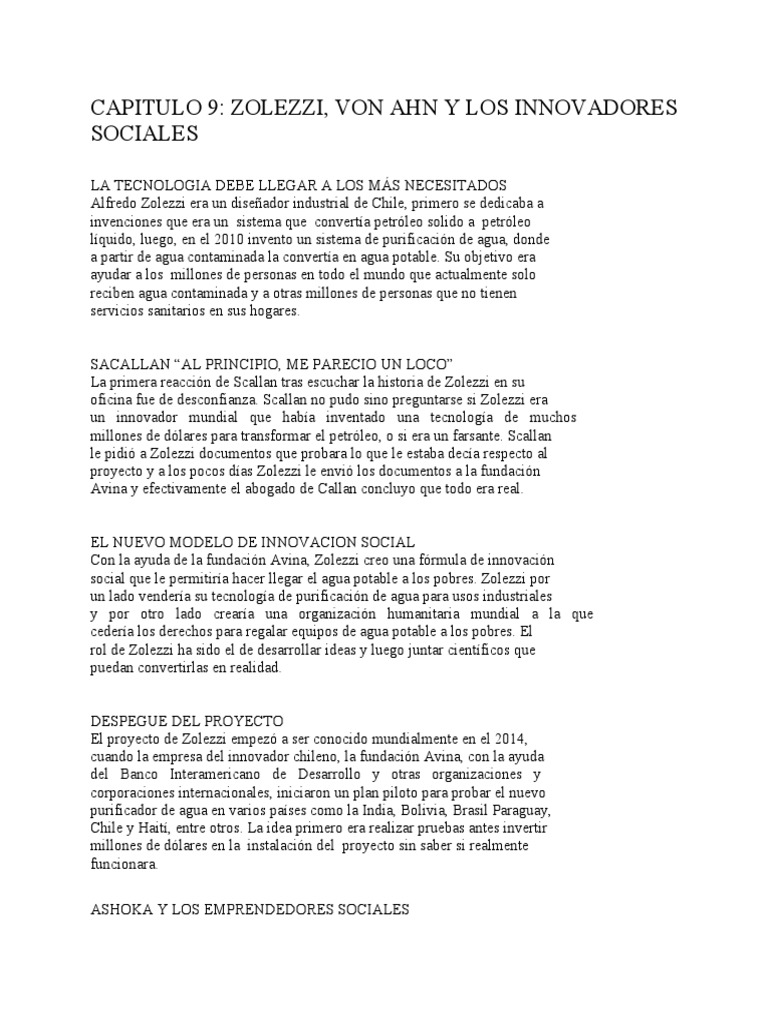 CAPITULO 9 y 10 | PDF | Iniciativa empresarial | America latina