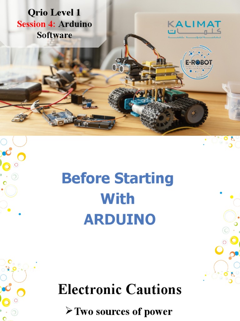 Qrio Level 1: Arduino Software | Download Free PDF | Arduino | Source Code