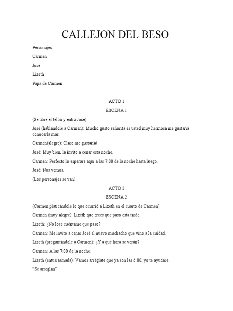 Callejon Del Beso | PDF