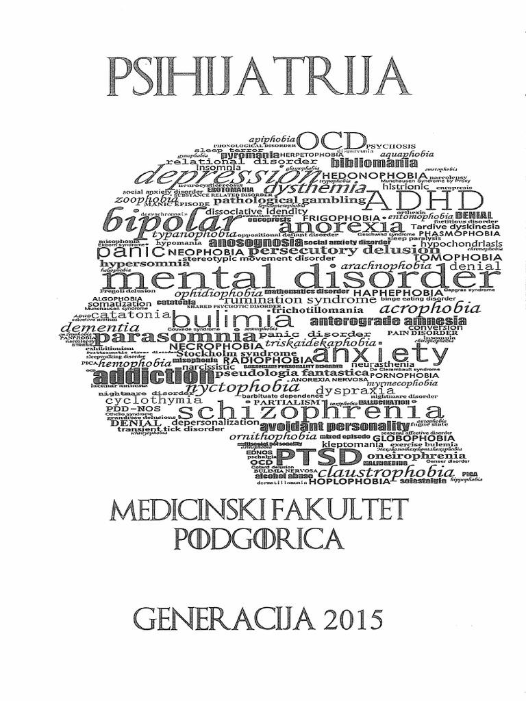 PSIHIJATRIJA Skripta | PDF
