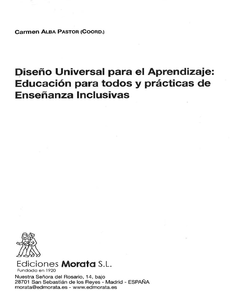 Libro DUA 2018. Carmen Alba Pastor | PDF