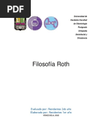 Filosofía y Técnica de Roth en Ortodoncia | PDF | Odontología | Ortodoncia