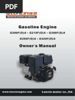 Loncin G120F G160F G180F G200F G210F G240F G270F G340F G390F G420F ...