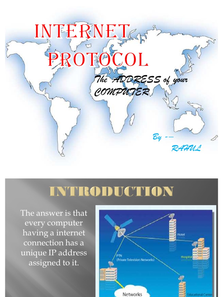 Internet Protocol | PDF