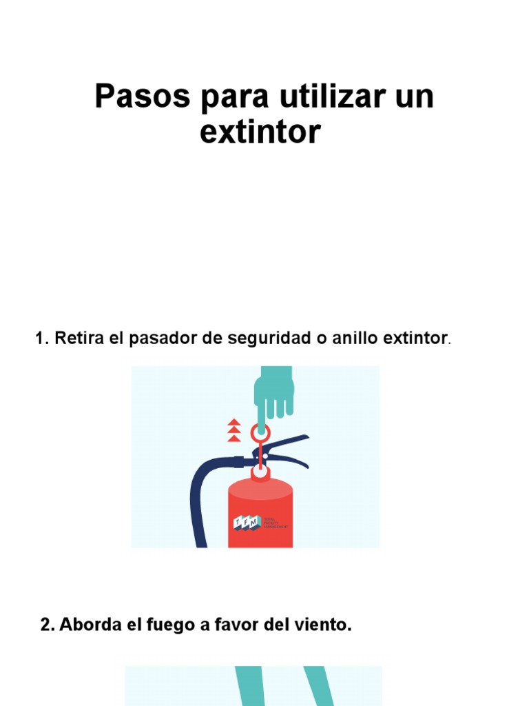 Pasos para Utilizar Un Extintor | PDF