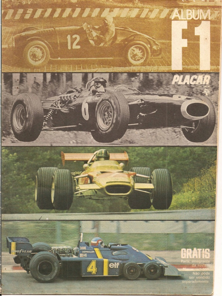 Álbum Fórmula 1 1976 | PDF | Fórmula Um | Competições de automobilismo